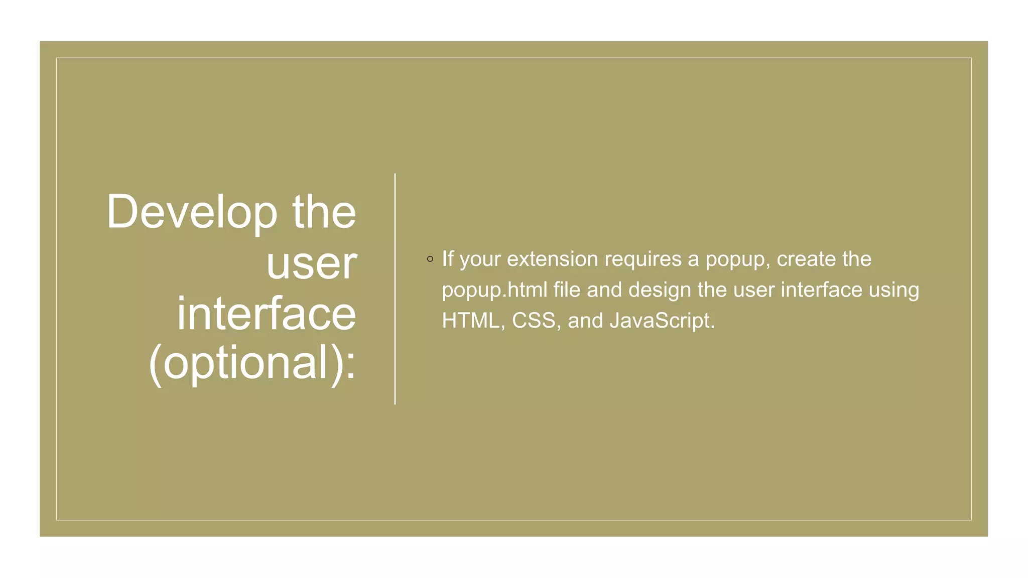 Chrome Extension Step by step Guide .pptx