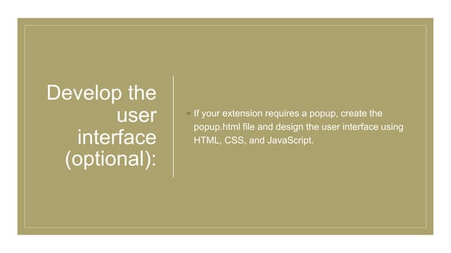 Chrome Extension Step by step Guide .pptx