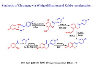 Chromene: Synthesis and Medicinal properties | PPT