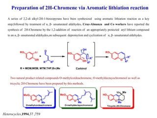 Chromene: Synthesis and Medicinal properties | PPT