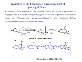Chromene: Synthesis and Medicinal properties | PPT