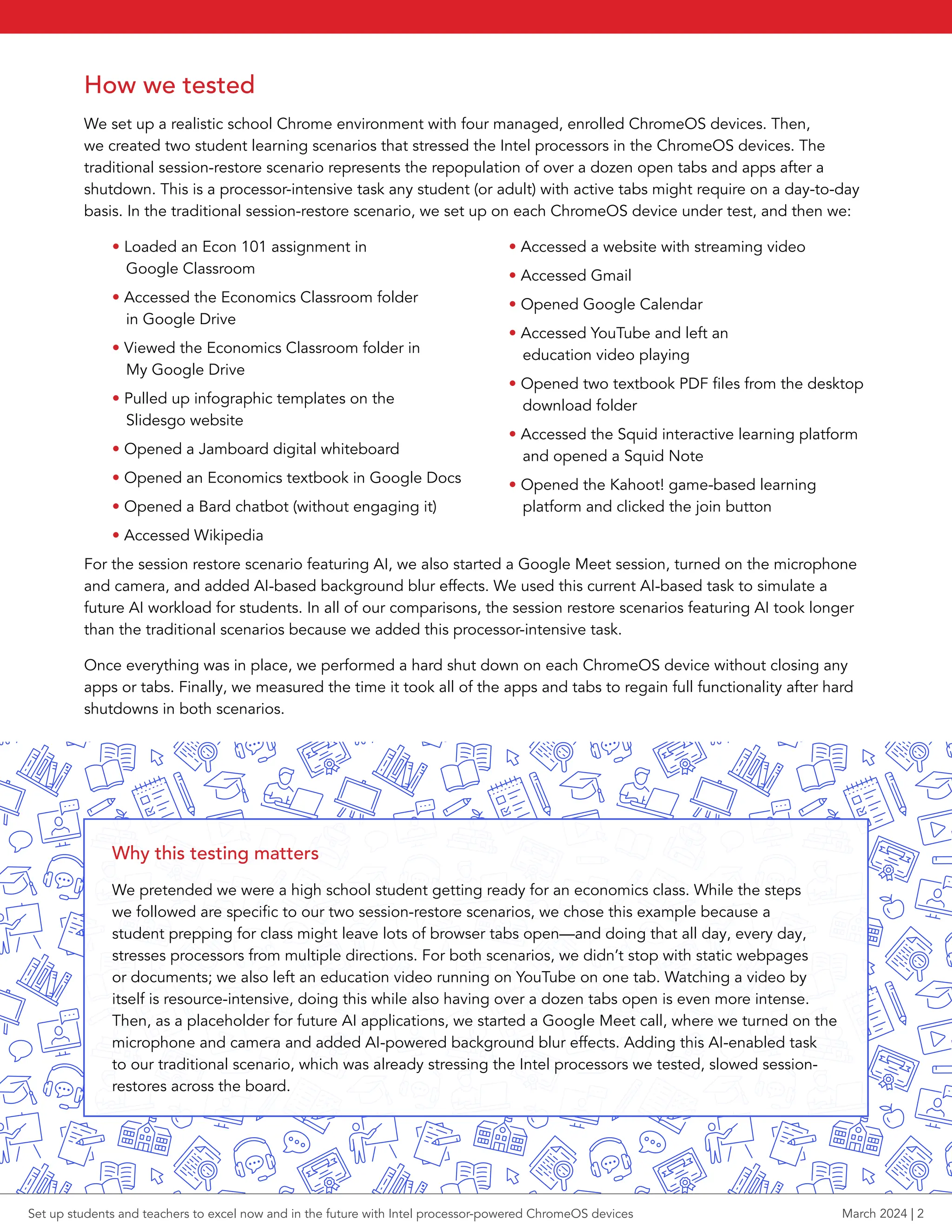 Set up students and teachers to excel now and in the future with Intel processor-powered ...