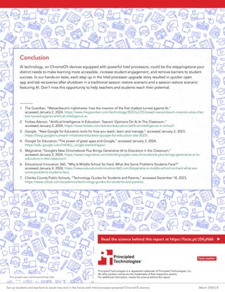 Set up students and teachers to excel now and in the future with Intel ...