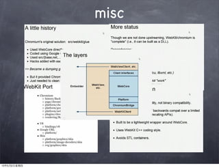 Chrome & Webkit overview | PDF