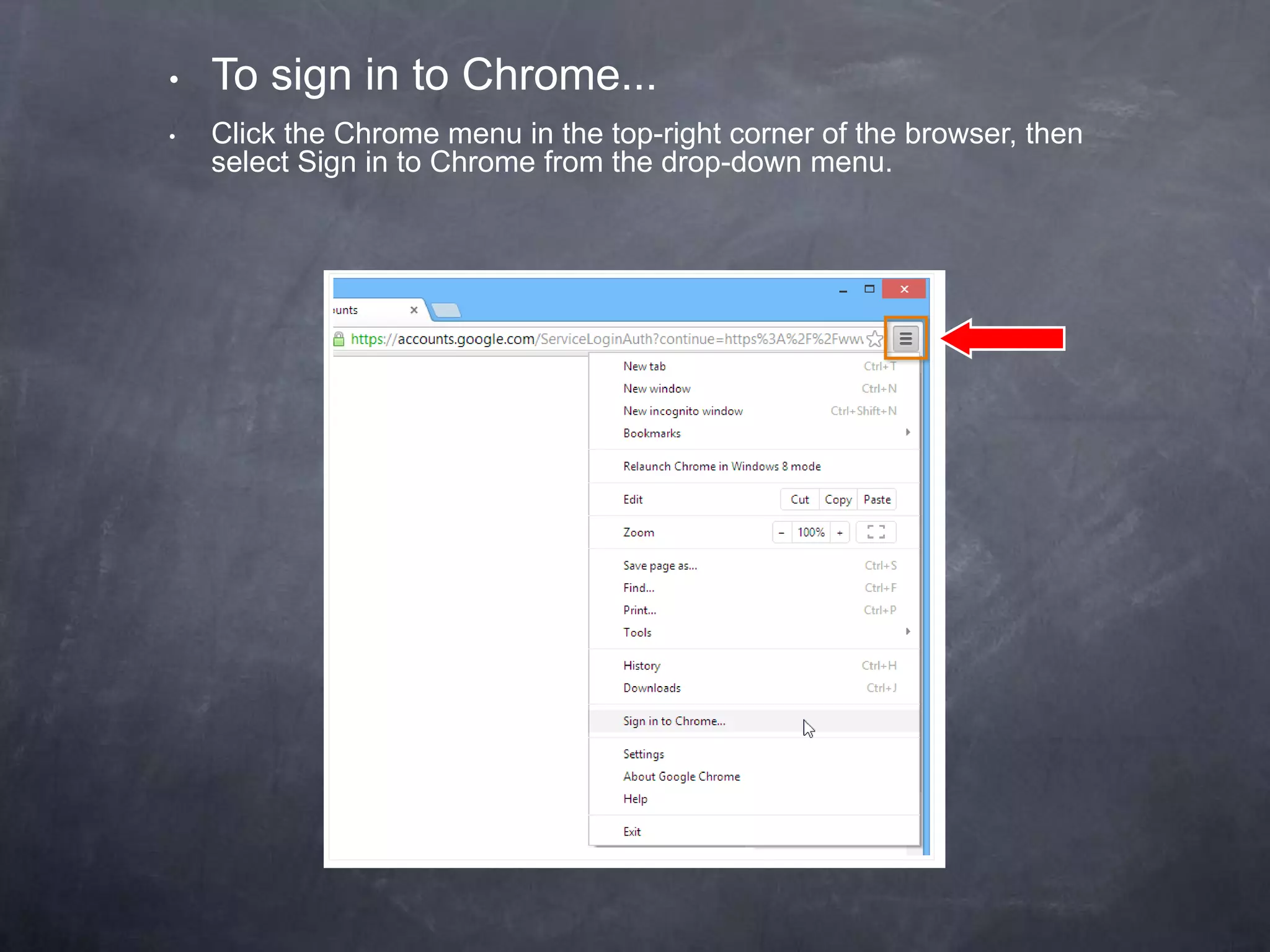 Chrome Presentation | PPT