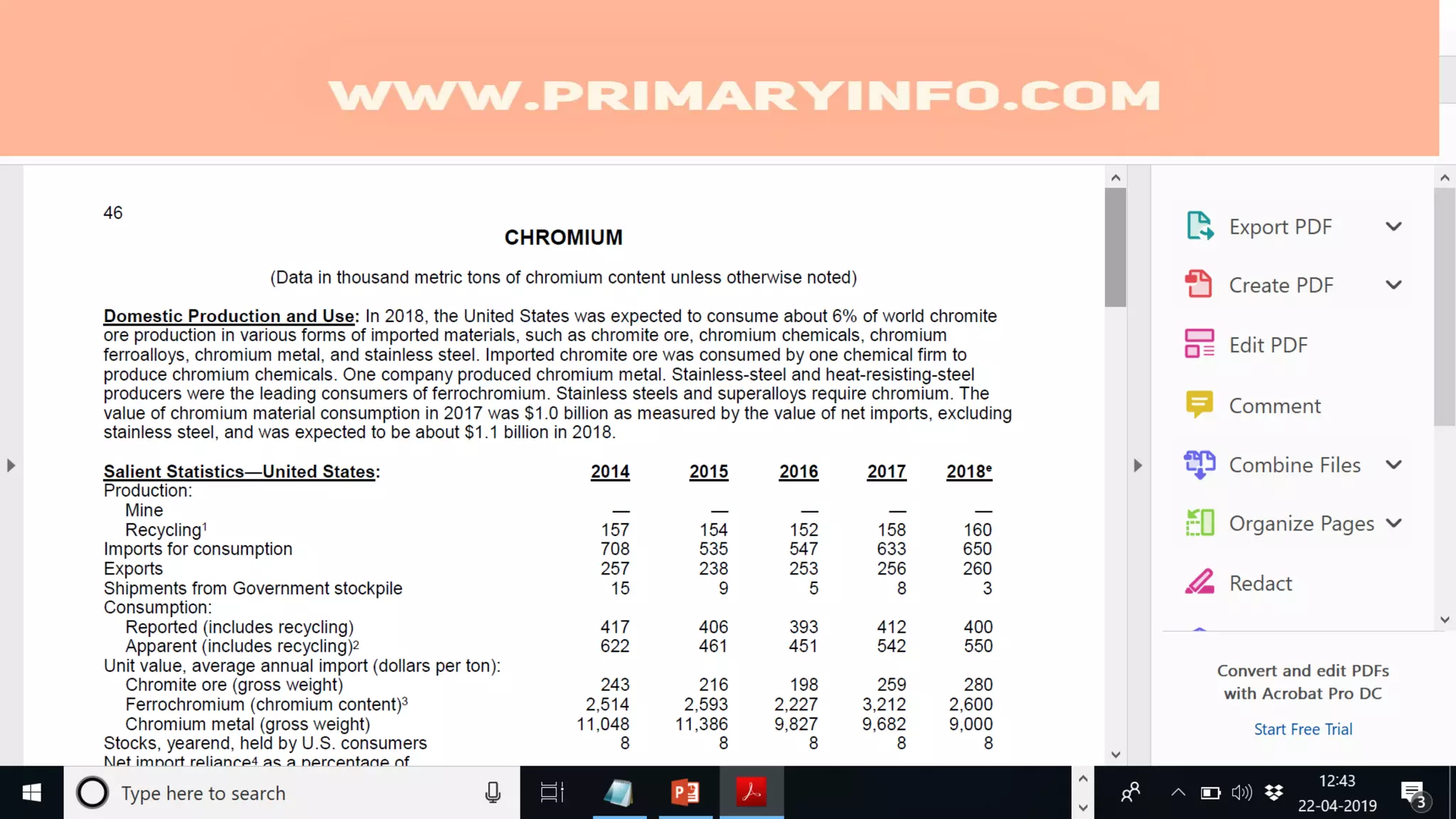 Chromite mining-1 | PPT