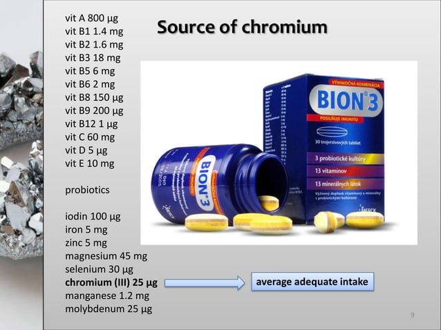 Chromium (effects on health) | PPTX