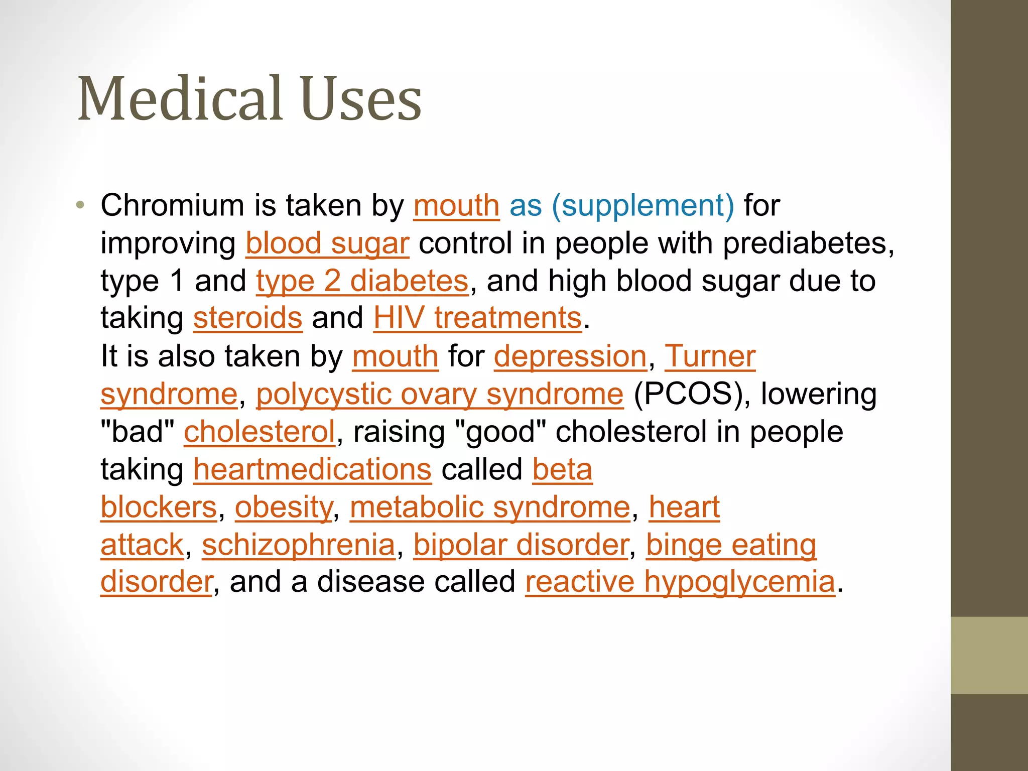 Chromium toxicity | PPTX
