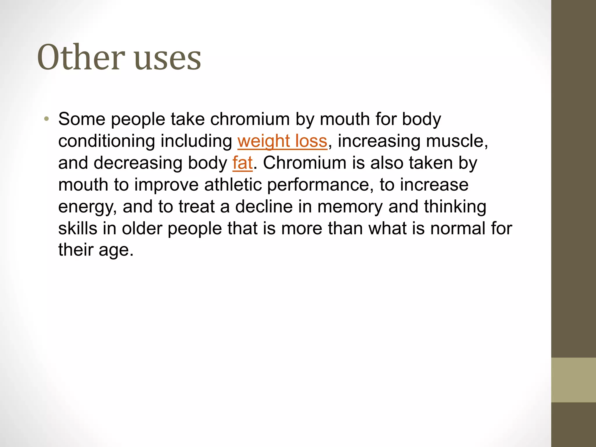 Chromium toxicity | PPTX