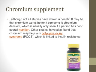 Chromium toxicity | PPTX