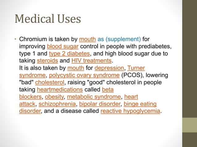 Chromium toxicity | PPTX