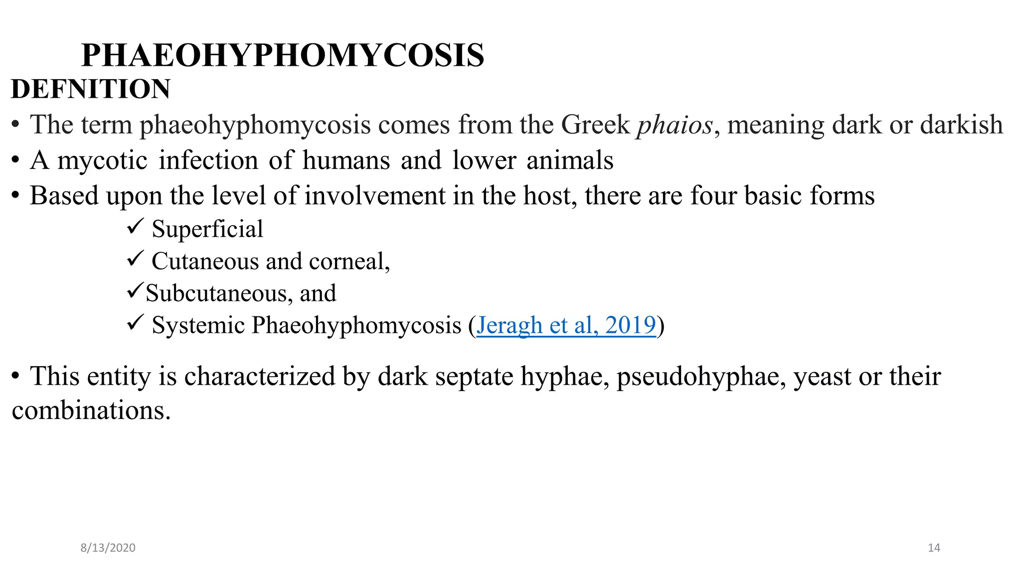 Chromoblastomycosis and phaeohyphomycosis | PPTX