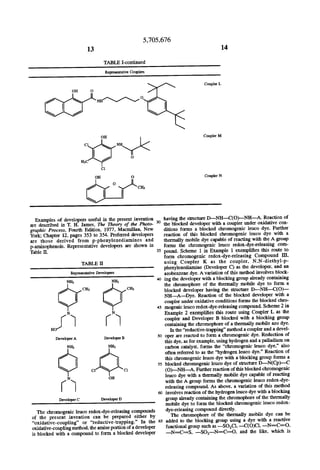 Chromogenic leuco redox dye-releasing compounds for photothermographic ...