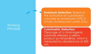 Chromogenic Limulus Amebocyte Lysate (LAL) Assay.pptx