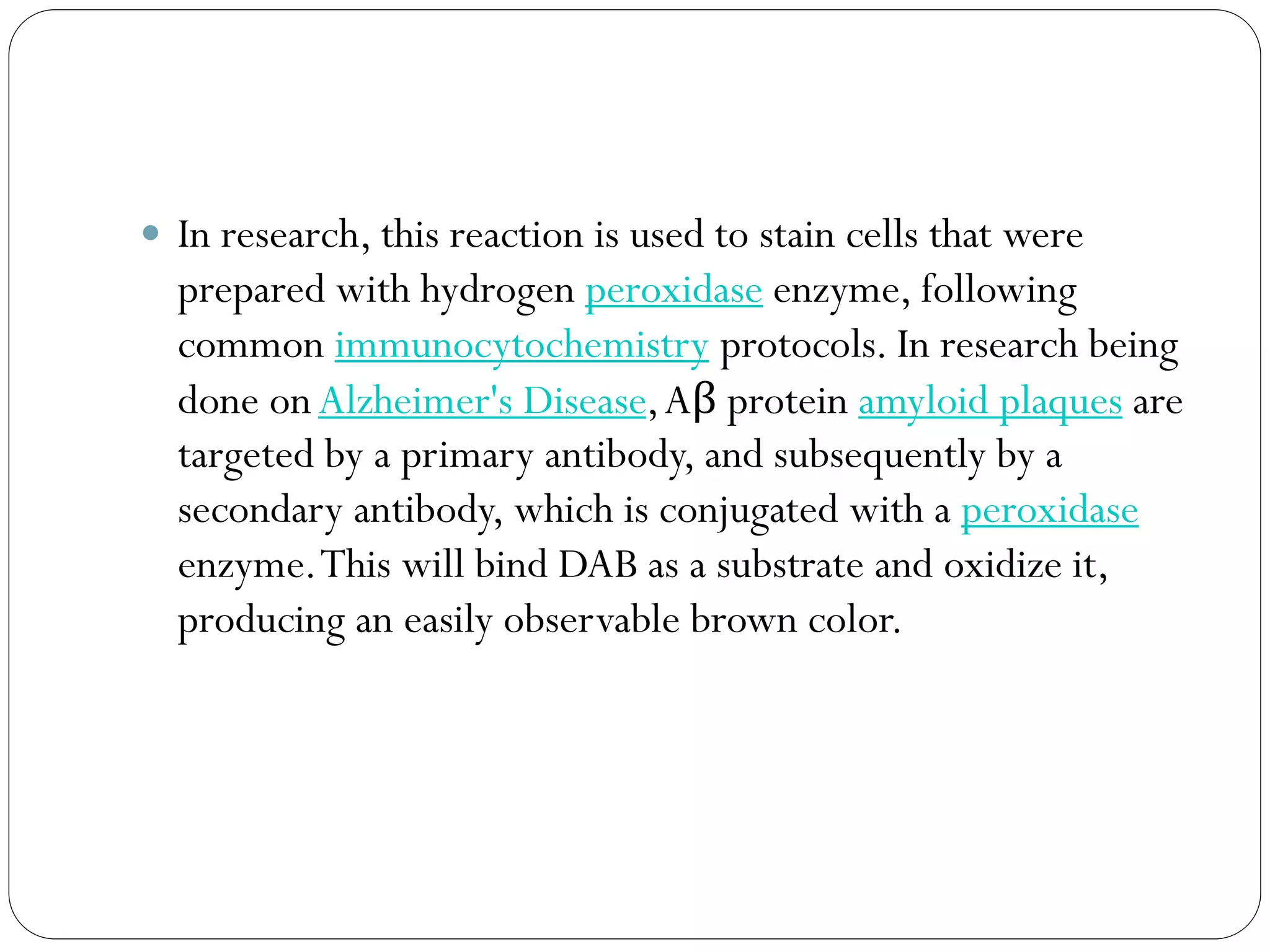 Chromogens used in IHC | PPTX
