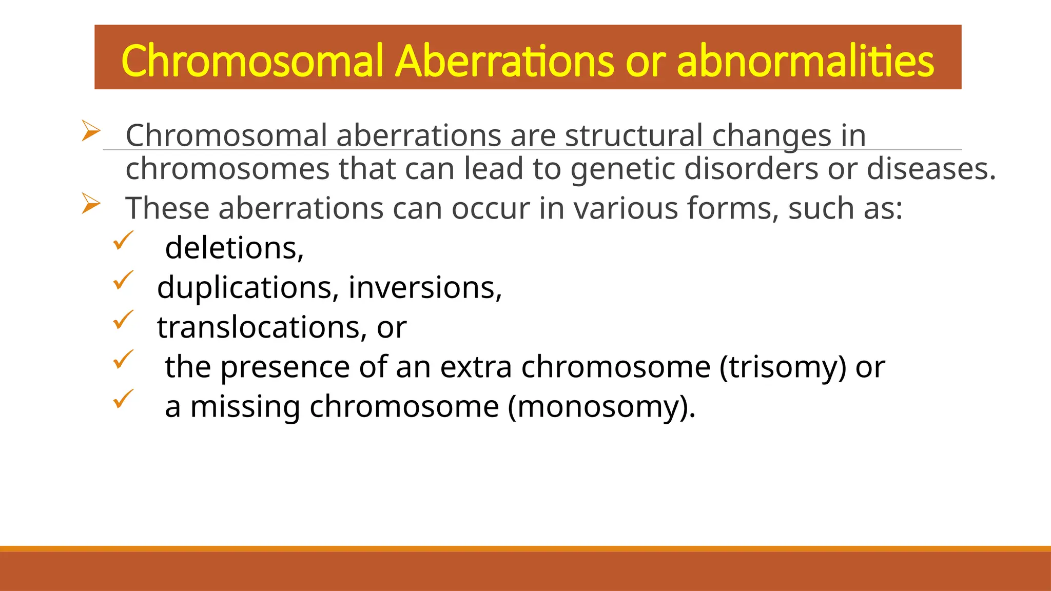 Chromosomal-aberrations.Chromosomal-aberrationspptx | PPTX