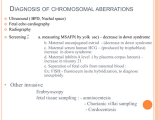 Chromosomal aberration | PPTX