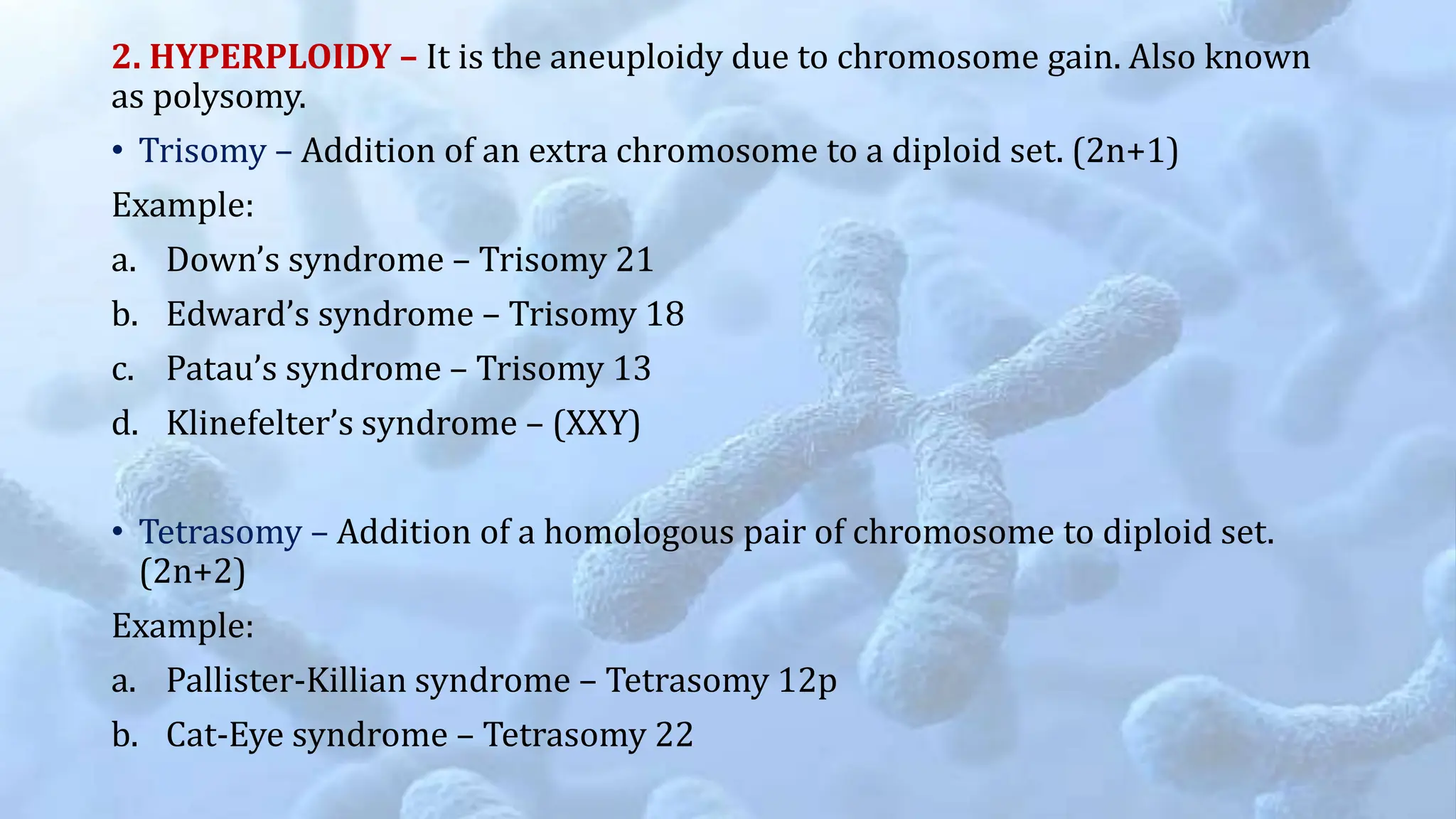 CHROMOSOMAL ABERRATION.a detailed presentation | PPTX