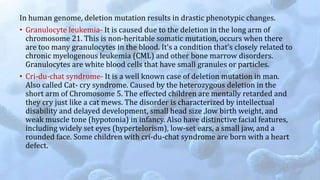 CHROMOSOMAL ABERRATION.a detailed presentation | PPTX