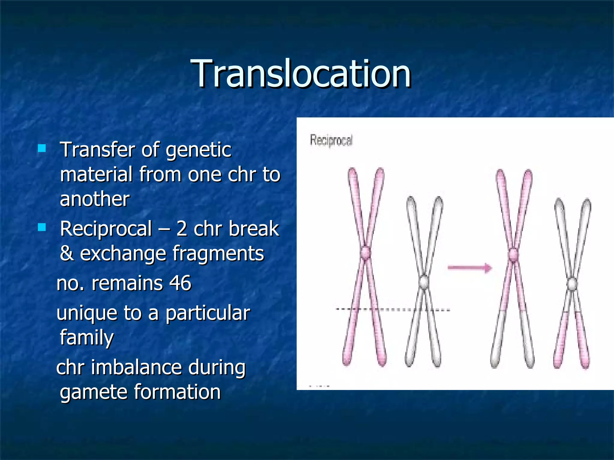 Chromosomal Aberrations | PPT