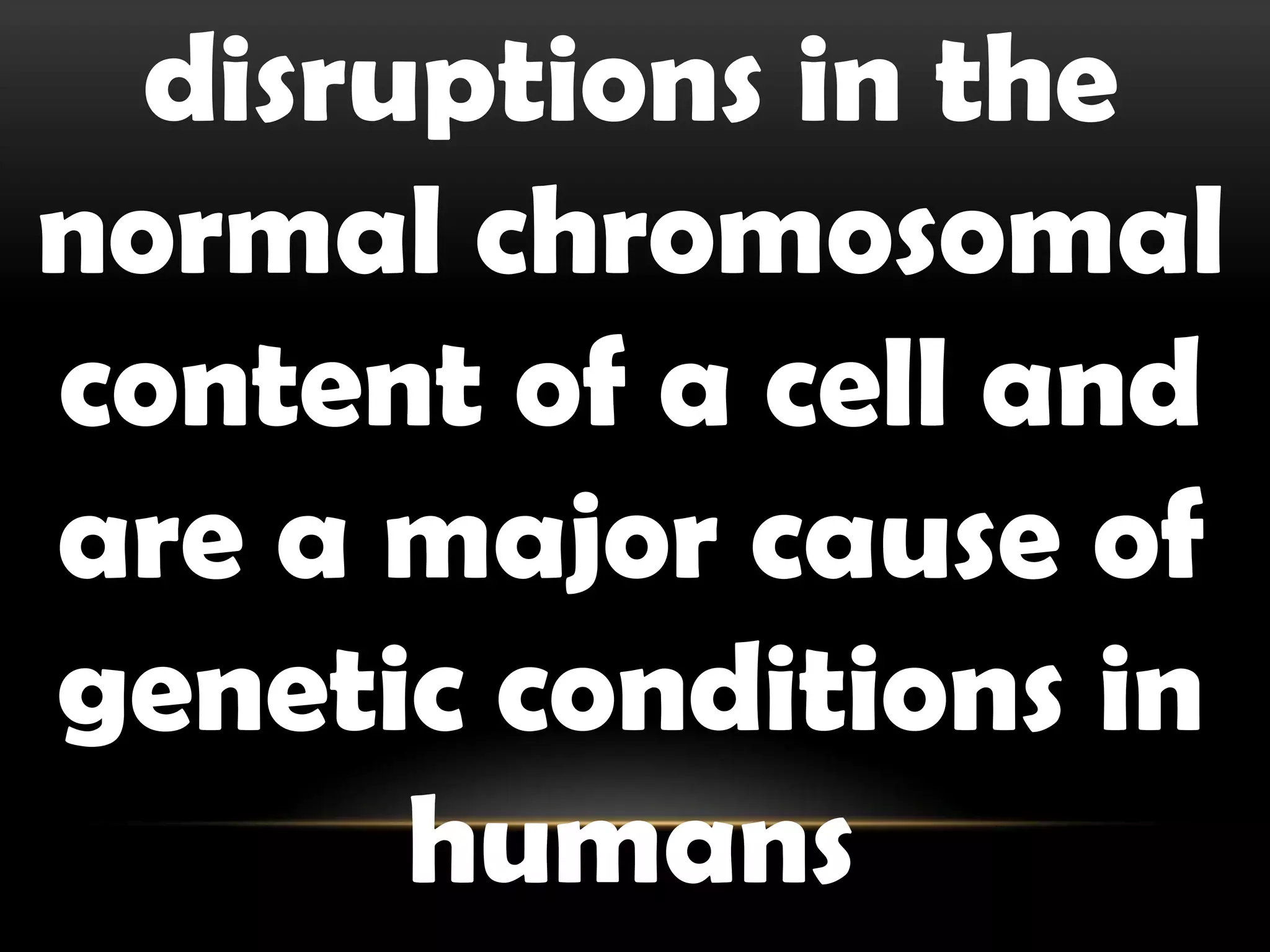 Chromosomal aberrations | PPT