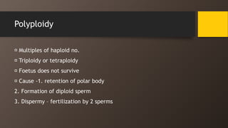 Chromosomal aberrations | PPT