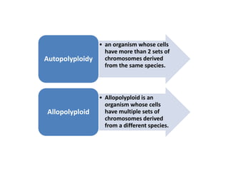 Chromosomal aberrations | PPTX