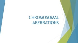 CHROMOSOMAL ABERRATIONS.pptx microbiology | PPTX