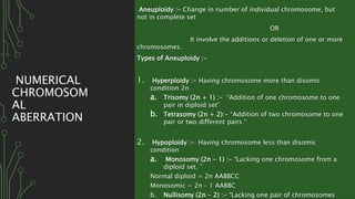 Chromosomal aberrations by Vaishnavi Saxena M.Sc. I year.pptx