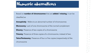 Chromosomal aberrations copy | PPT