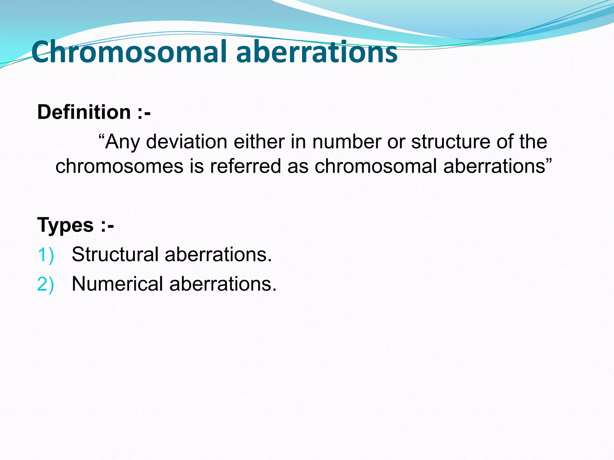 Chromosomal aberrations,downs syndrome-Dr.Gourav | PPTX
