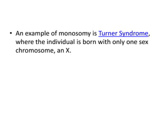 Chromosomal abnormalities | PPTX