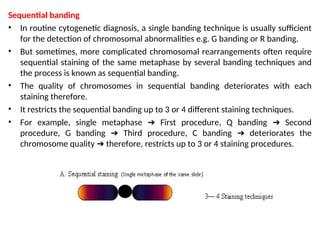 Chromosomes and Chromosomal Banding patterns.ppt | Biological Sciences ...