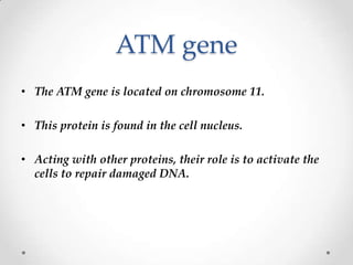 Chromosomal breakage syndrome | PPTX