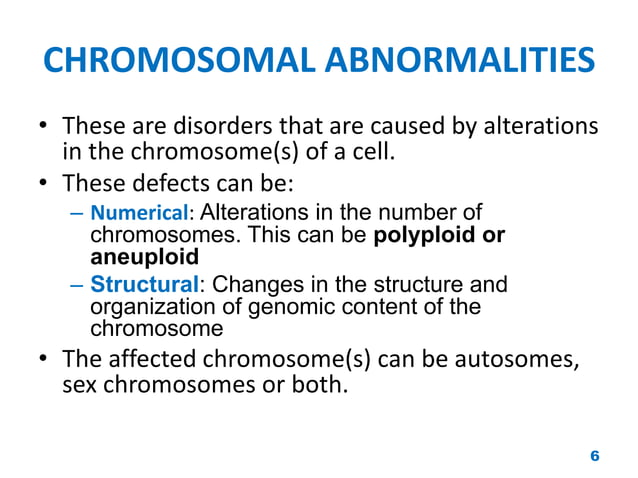 Chromosomal Disorders.pptx