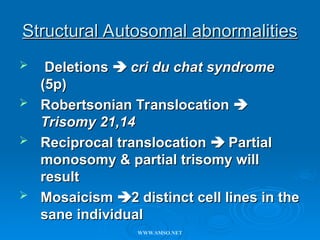 Chromosomal Disorders.ppt