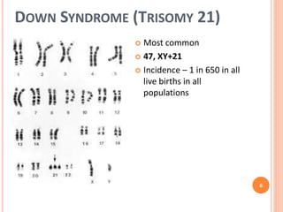 Chromosomal Disorders, Prenatal Diagnosis, Genetic Counselling 2.pptx