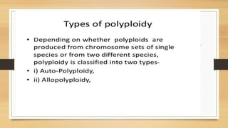 Chromosomal mutation/class 12 biology | PPTX