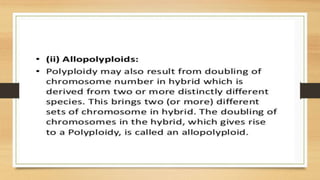 Chromosomal mutation/class 12 biology | PPTX