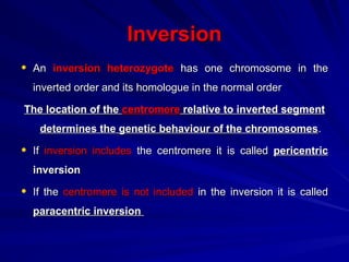 Chromosomal Mutations (Structure and Number) | PPT | Free Download