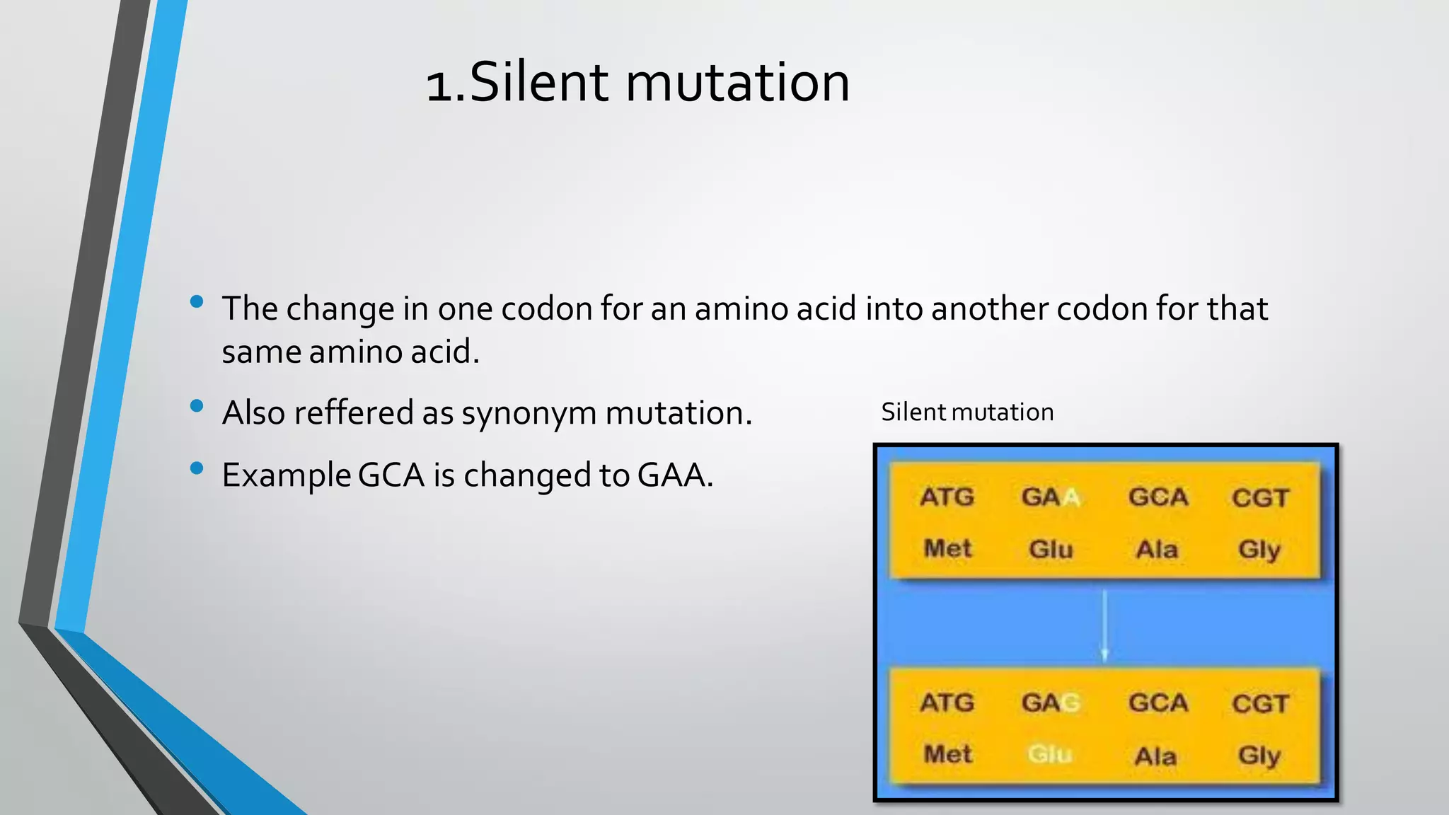 Chromosomal mutation and gene mutation | PDF