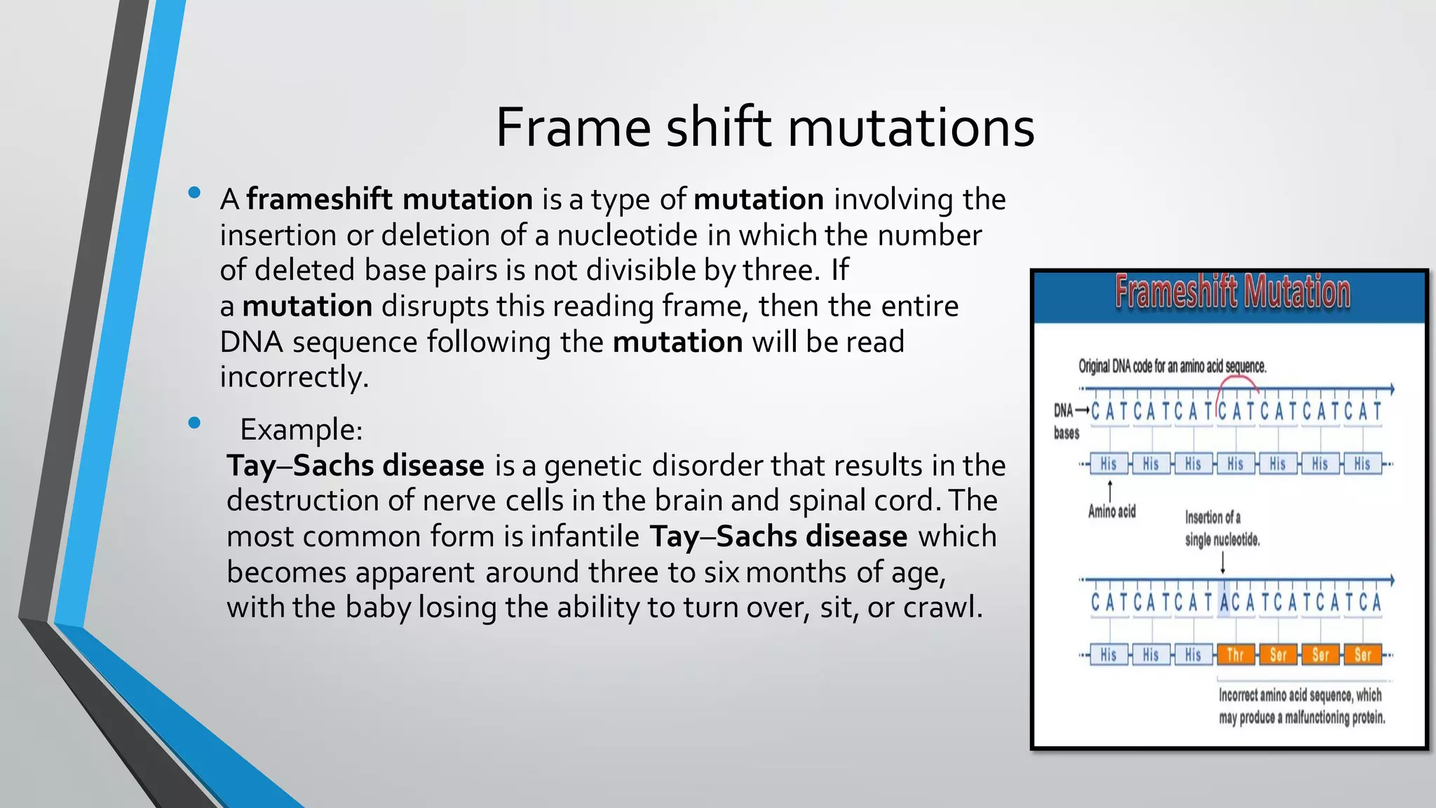 Chromosomal mutation and gene mutation | PDF