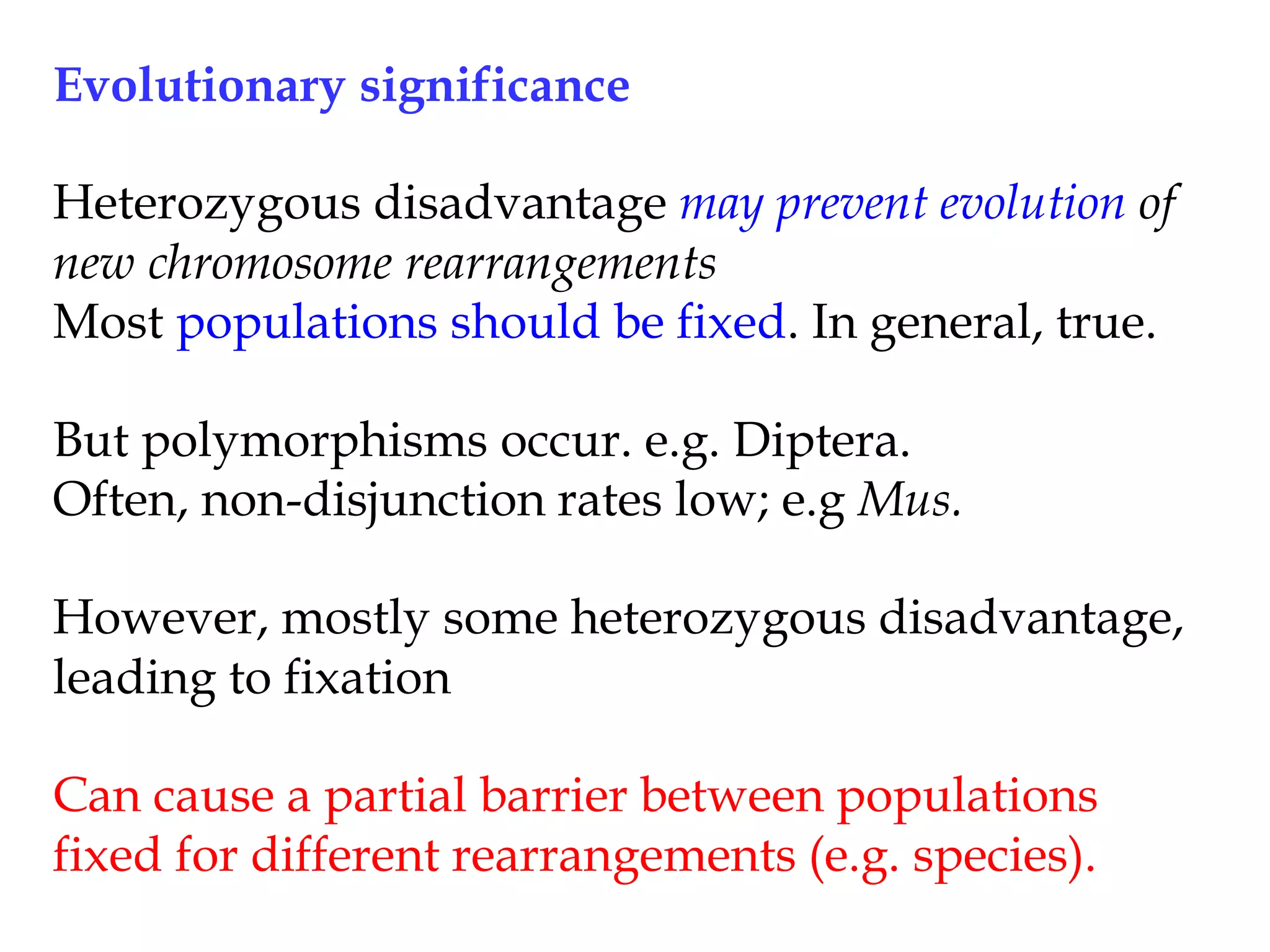 Chromosomal rearrangement pptx' | PPTX