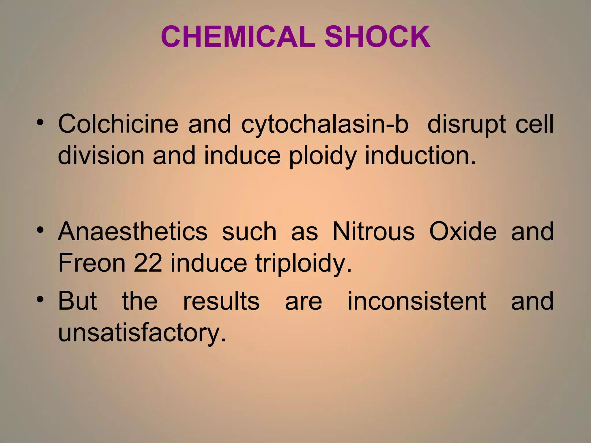 Chromosomal set manipulation | PPT