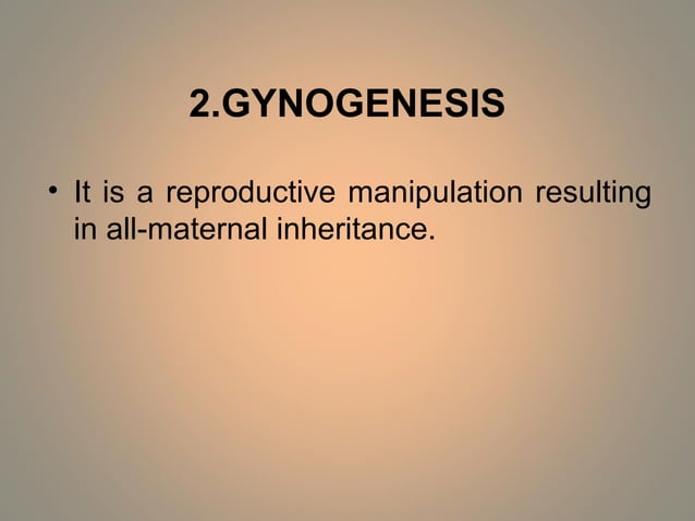 Chromosomal set manipulation | PPT