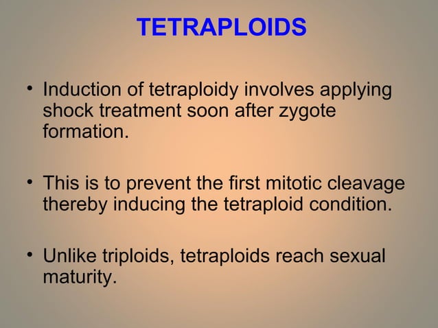Chromosomal set manipulation | PPT
