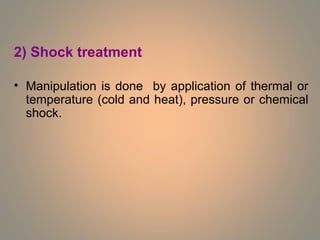 Chromosomal set manipulation | PPT