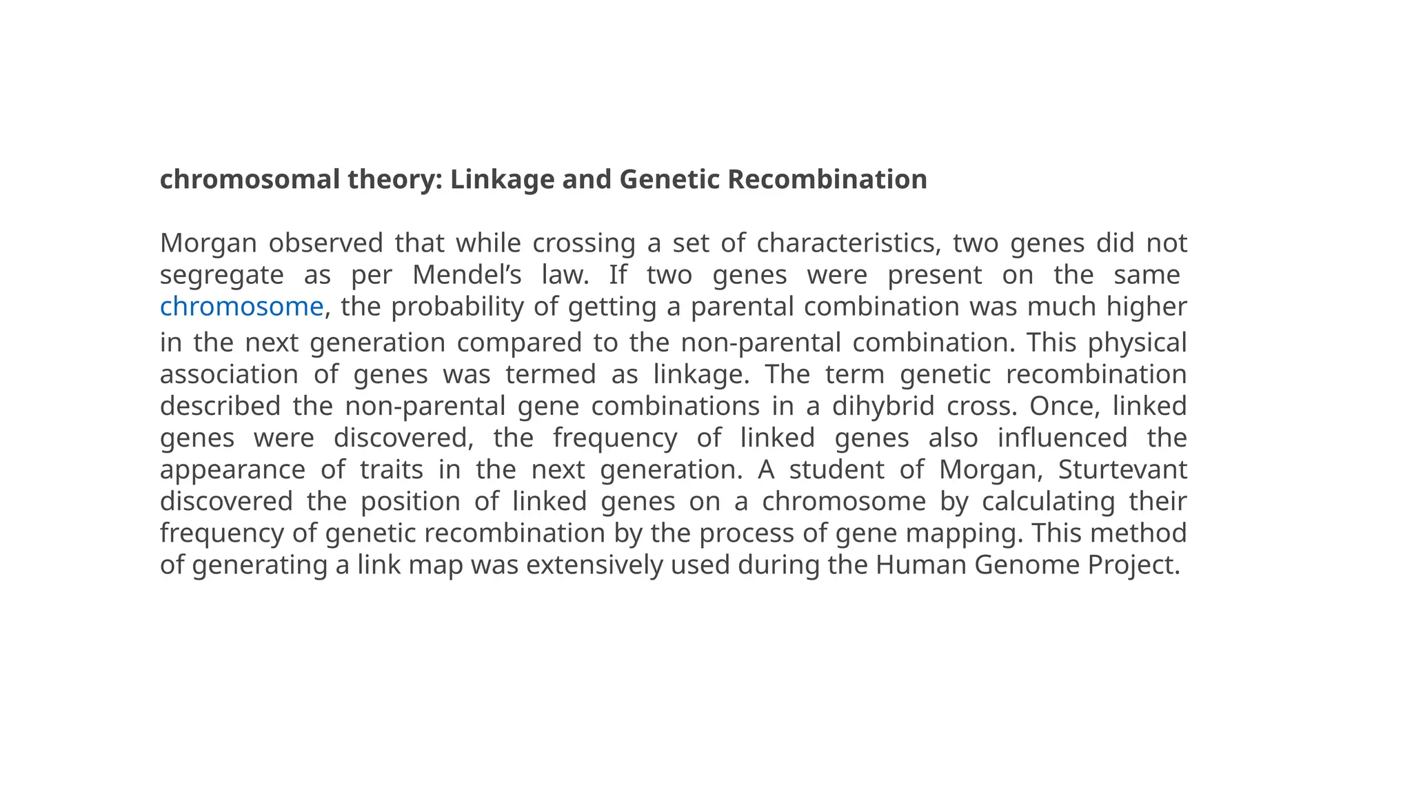 chromosomal theory - chromosomal theory - chromosomal theory.pptx