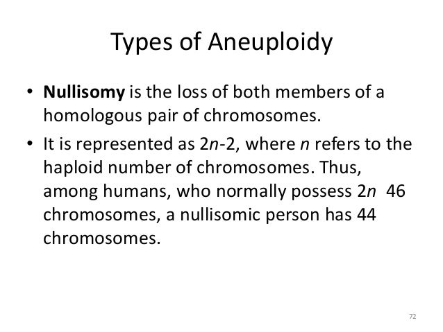 Chromosomal variation