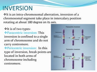 Structural chromosomal aberration | PPTX